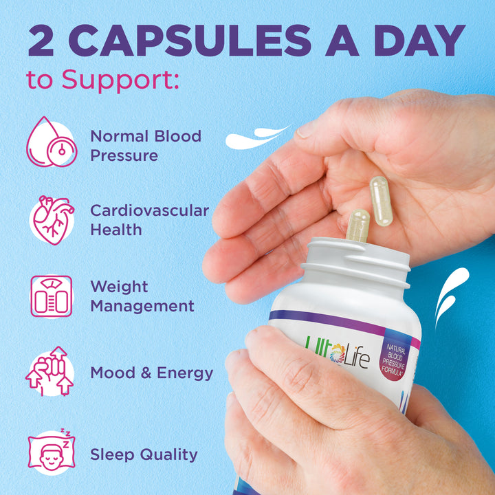 ULTALIFE #1 Advanced Blood Pressure Support Supplements to Lower BP ...