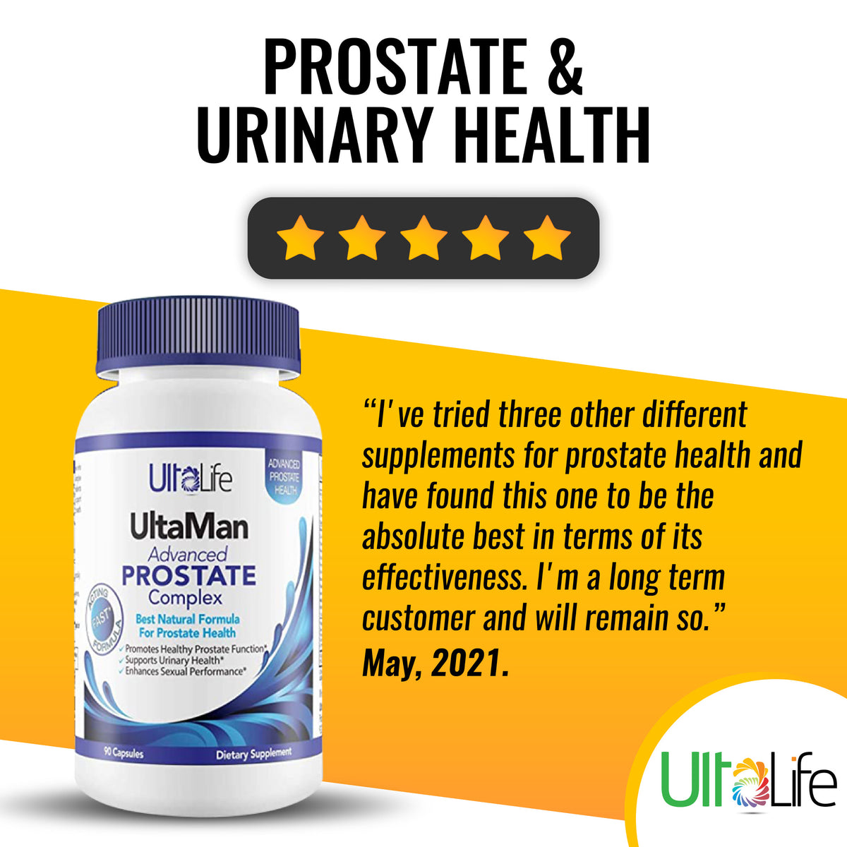 Prostate Support Supplement for Men | Saw Palmetto & Beta-Sitosterol ...